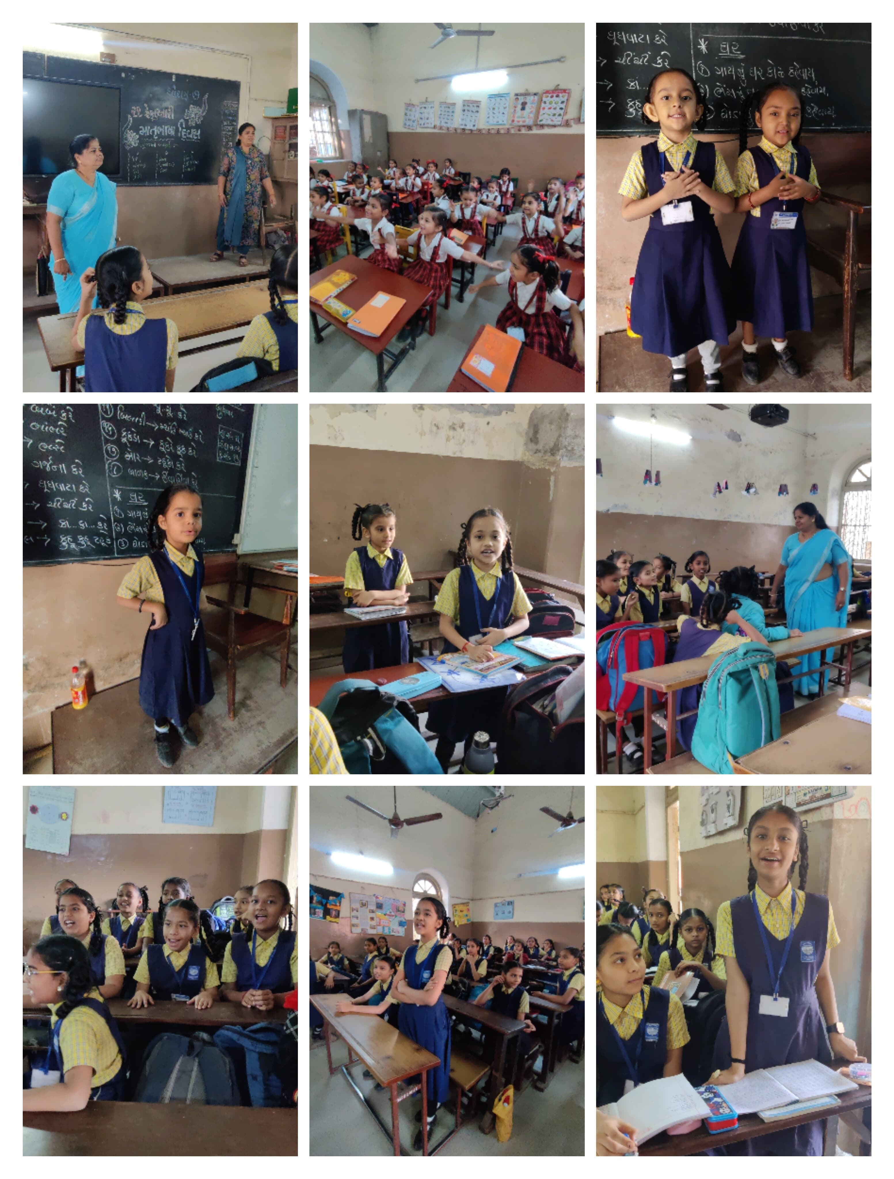 Celebration of Matrubhasha Din - Smt. K. L. S. Khandwala Sarvajanik ...